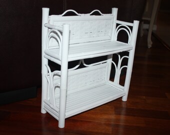 Wicker wall shelf | Etsy