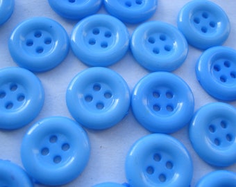 Blue sewing buttons | Etsy