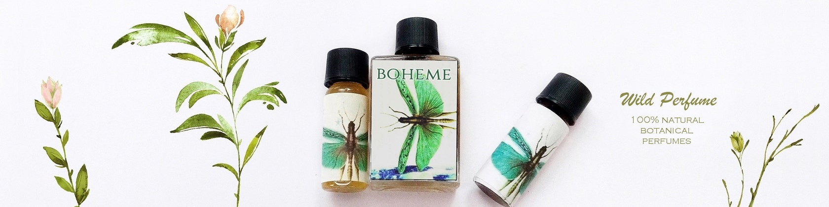 Solid perfumes Pure & Natural Botanical Perfumes. by WildPerfume