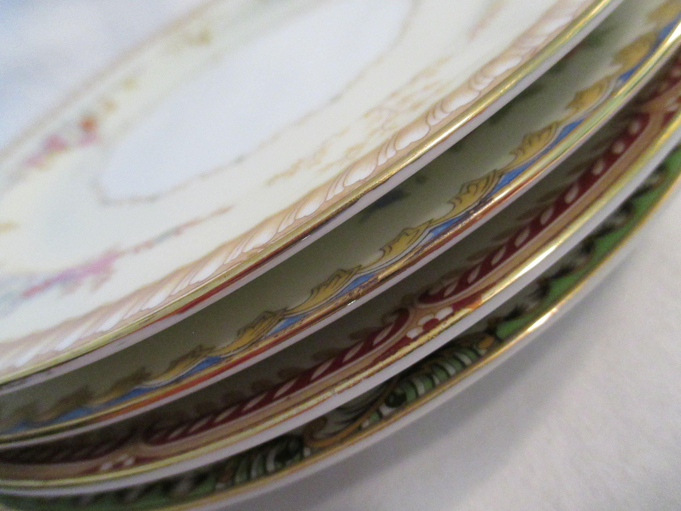 Vintage Mismatched China Salad Plates for WeddingsTea