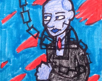 Hellraiser drawing | Etsy