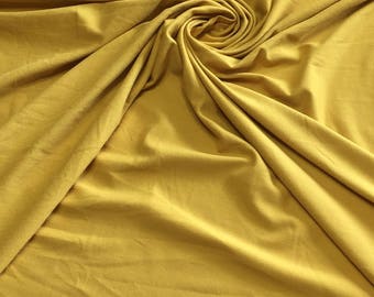 Mustard fabric | Etsy