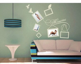 Photo frame decal | Etsy