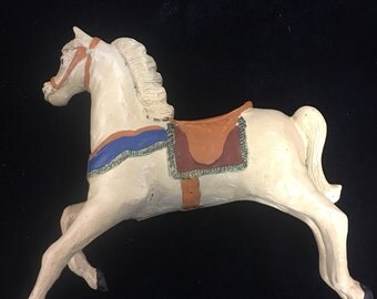 1950s rocking horse | Etsy