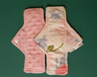 Luxurious cloth menstrual pads panty liners by PrincessFlow