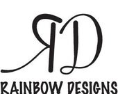 Rainbow Designs by TheRainbowDesigns on Etsy