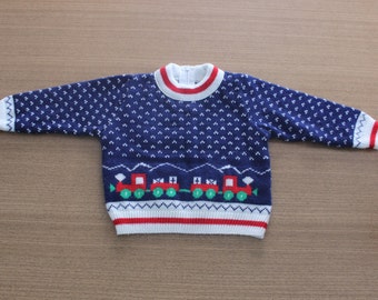 Train sweater | Etsy