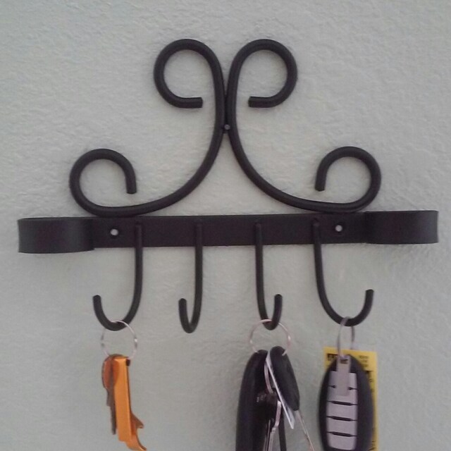 functional wrought iron art for your home by metalkraftdecor