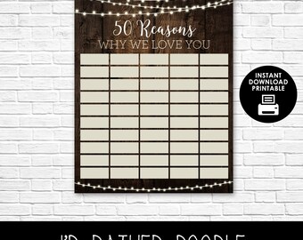 Reasons we love you | Etsy