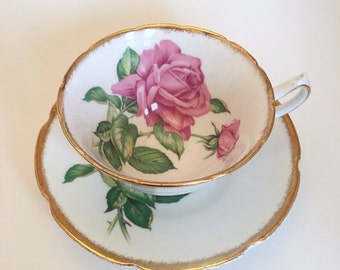 Cabbage rose china | Etsy