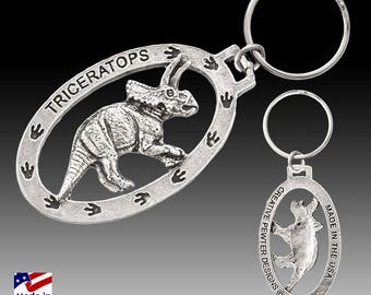 Dinosaur keychain | Etsy