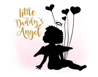 Daddys little angel | Etsy