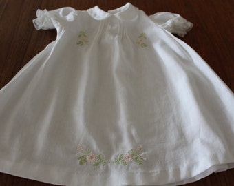 Little Rose Collection: Hand-Embroidery Smocked dress