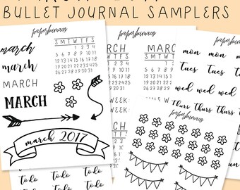 cute stickers for your bullet journals & planners. by paperkumaco