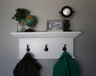 Mudroom coat rack | Etsy