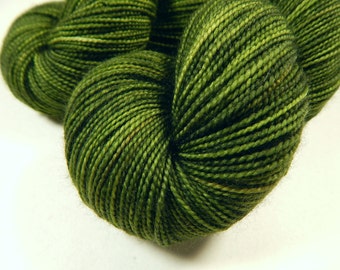 Olive green yarn | Etsy