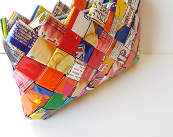 Candy wrapper purse | Etsy