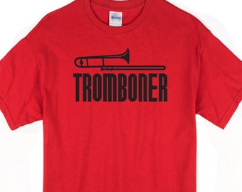 Trombone t shirt | Etsy