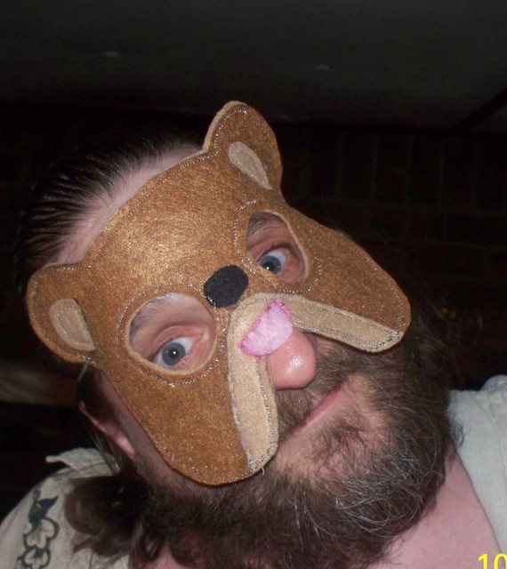 Kids Bear Mask Teddy Bear Mask Children's Costume Mask