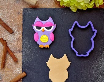 Owl cookie cutter | Etsy