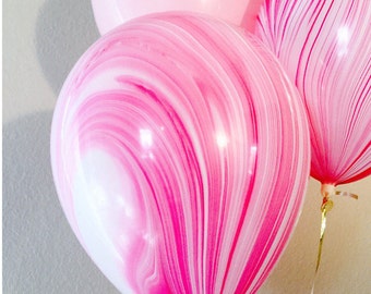 Marble balloons | Etsy