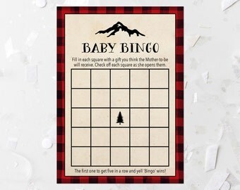 Lumberjack bingo | Etsy