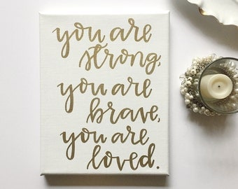 Be brave | Etsy