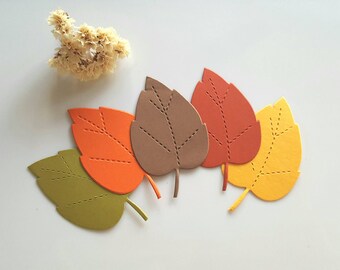 Paper leaves | Etsy