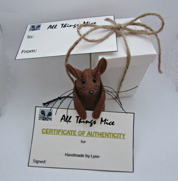 Military Mouse Felt Mice Felt Mouse Military by AllThingsMice