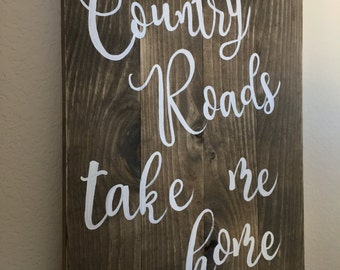 Unique rustic road signs related items | Etsy