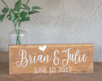 Wedding date sign | Etsy