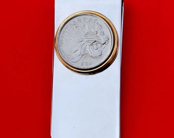 Lion head coin | Etsy