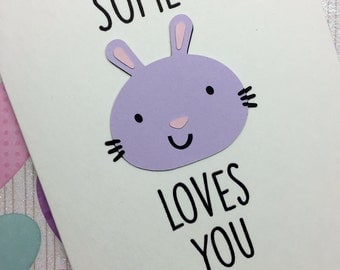 Bunny pun card | Etsy