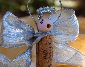 Wine cork angels | Etsy