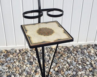 Wrought iron plant stand | Etsy