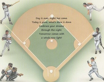 Unique baseball prayer related items | Etsy