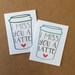 Miss You Card Coffee Card I Miss You A Latte Friendship
