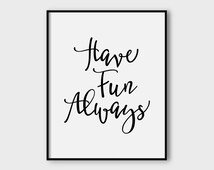 Unique downloadable print related items | Etsy