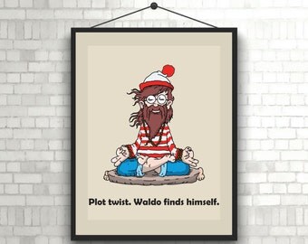 Waldo finds himself | Etsy