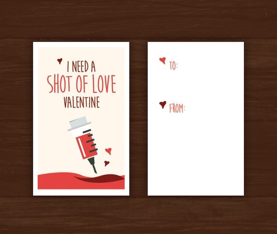 Valentine's Day Card Medical Themed Download