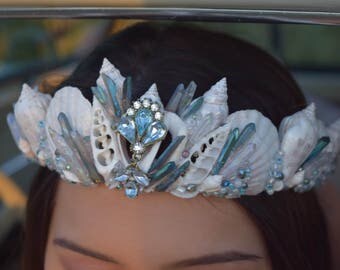 Shell tiara | Etsy