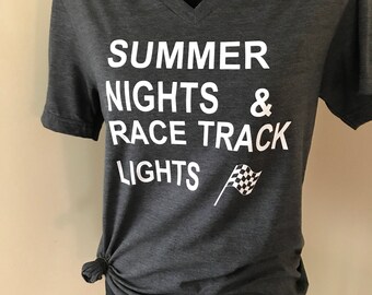 Race track t shirts | Etsy
