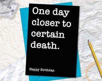 One day closer | Etsy