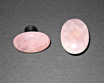 Unique rose quartz knobs related items | Etsy