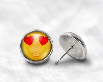 Emoji earrings | Etsy