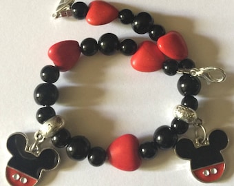 Mickey bracelet | Etsy