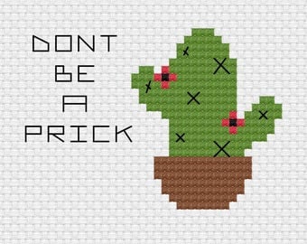 Vulgar cross stitch | Etsy