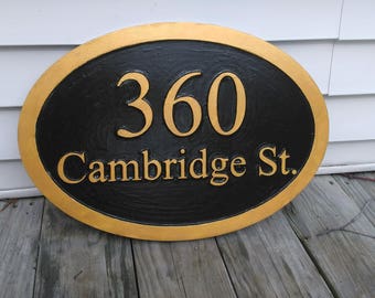 Street address sign | Etsy