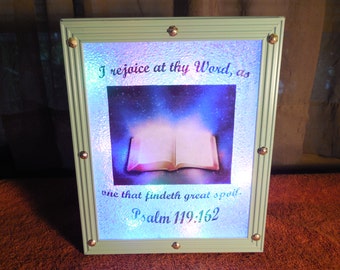 Religious shadow box | Etsy