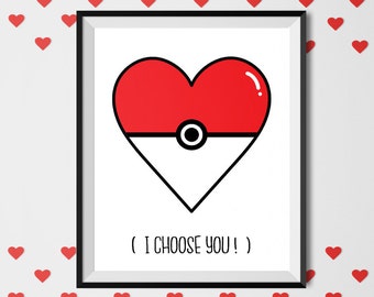 Pokemon valentine | Etsy